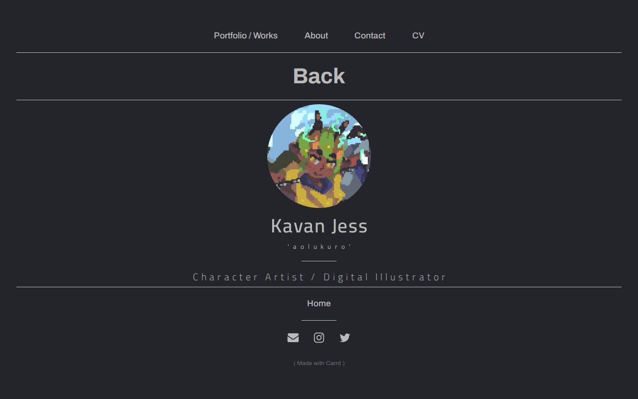 Kavan Jess - Portfolio
